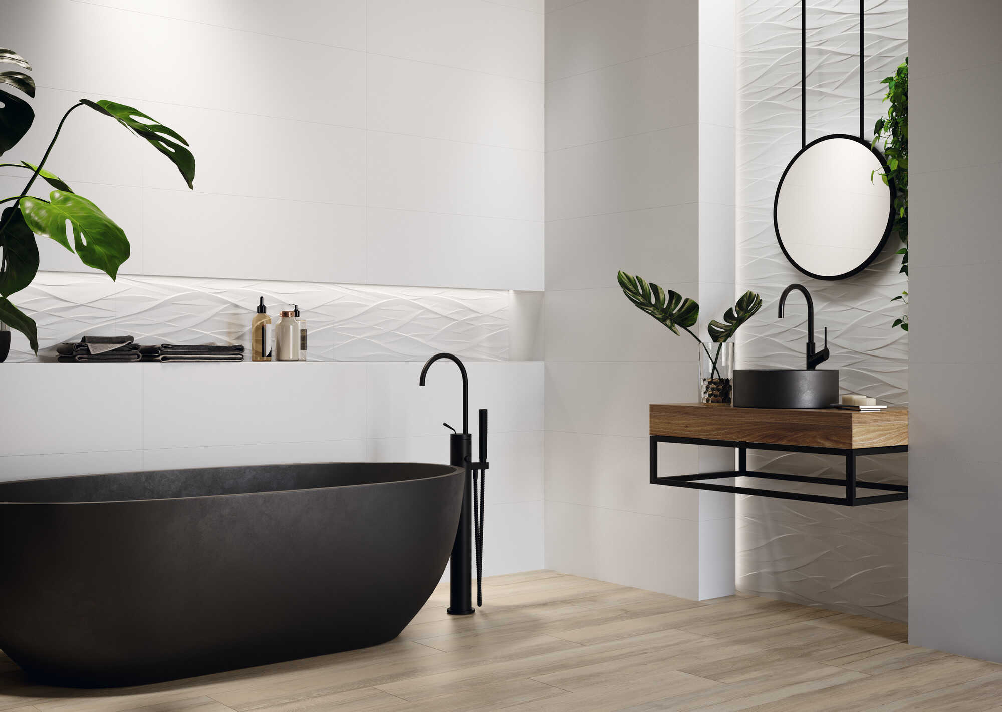 LAILA BLANCO NATURAL 30X90 | Grespania